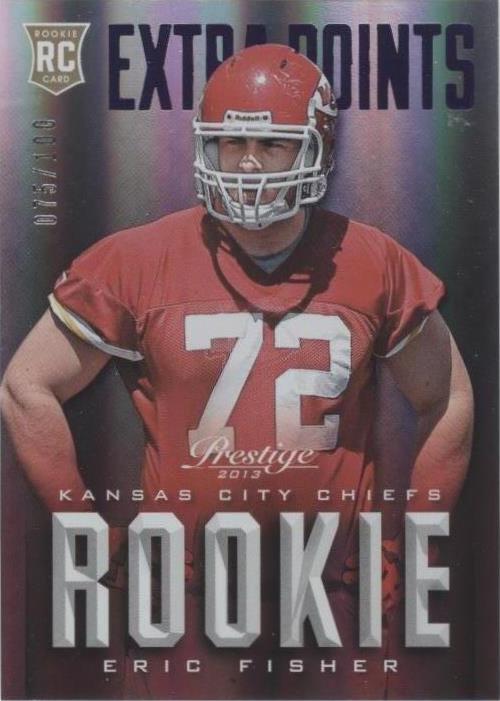 2013 Panini Prestige - Rookie Extra Points Purple #211 Eric Fisher /100 ...