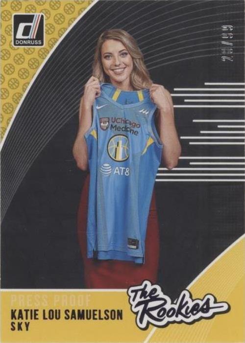 2019 Panini Donruss WNBA - The Rookies Press Proof Purple #3 Katie Lou ...