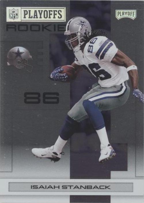 2007 Playoff NFL Playoffs - Silver Metalized #168 Isaiah Stanback /249 ...