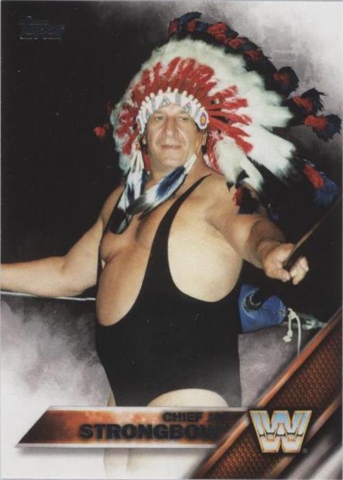 2016 Topps WWE Then Now Forever - #159 Chief Jay Strongbow for sale ...