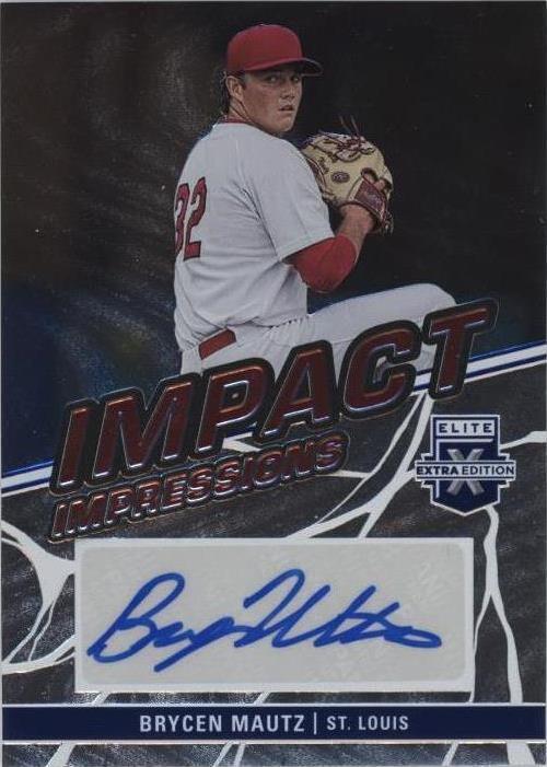 2023 Panini Elite Extra Edition - Impact Impressions Brycen Mautz #II ...