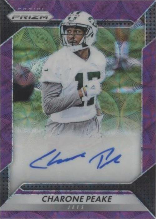 2016 Panini Prizm - Rookie Autograph Purple Scope Prizm #RA-CPK Charone ...