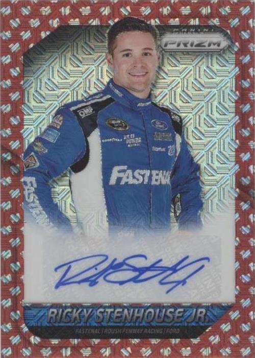 2016 Panini Prizm NASCAR - Driver Signatures Ricky Stenhouse Jr. #RS ...