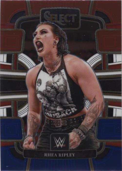 2024 Panini Select WWE - Concourse Rhea Ripley #32 Red & Blue for sale ...