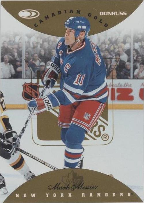 1996-97 Donruss Canadian Ice - Mark Messier #87 Canadian Gold /150 for ...