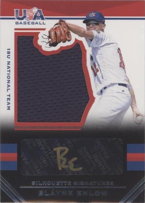 2017 Panini USA Baseball Stars & Stripes - Jumbo Swatch Silhouettes ...