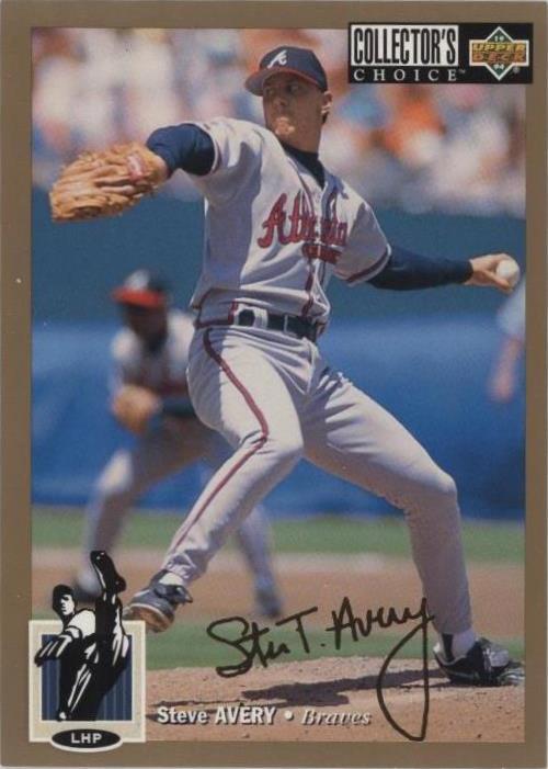 1994 Upper Deck Collector's Choice - Gold Foil Signature #44 Steve Avery for sale online | eBay