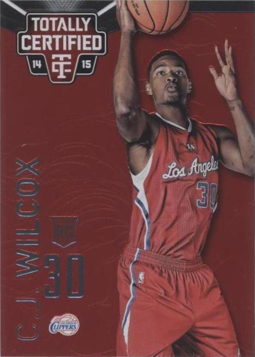 2014-15 Panini Totally Certified - C.J. Wilcox #163 Platinum Red /279 ...