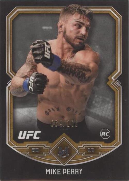 2017 Topps UFC Museum Collection - Copper #25 Mike Perry /109 (RC) for ...