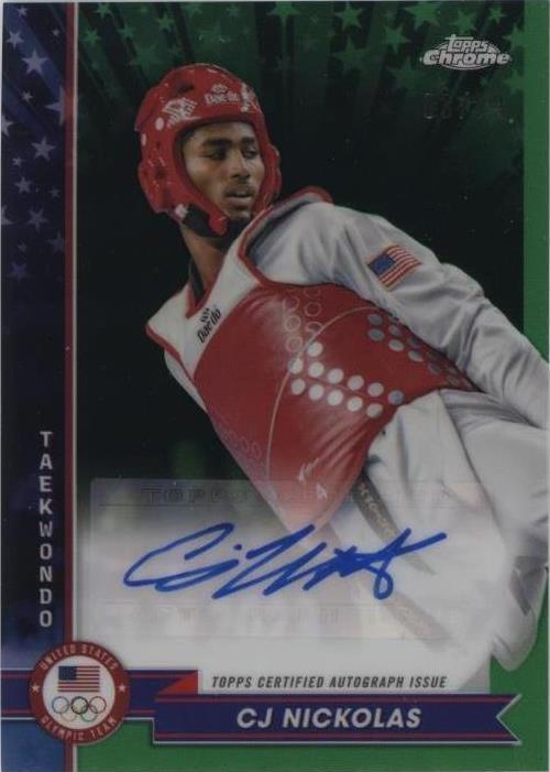 2024 Topps Chrome U.S. Olympic & Paralympic Team and Hopefuls ...