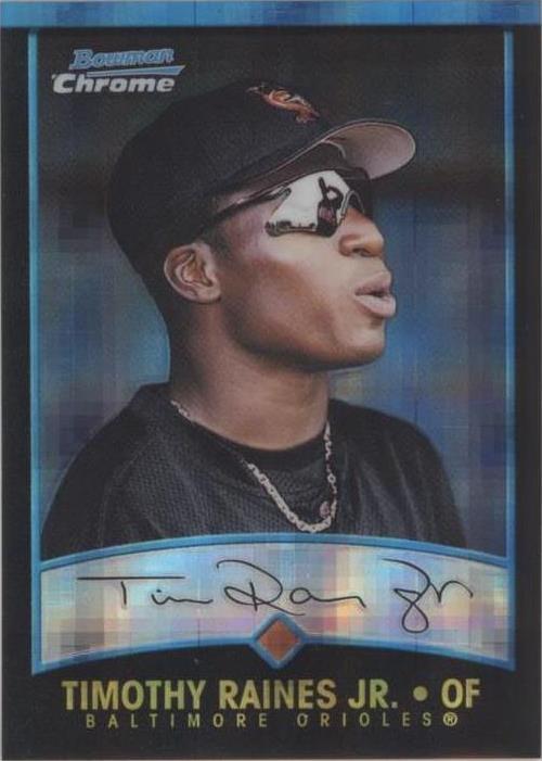 2001 Bowman Chrome - X-Fractor #279 Tim Raines Jr. for sale online | eBay