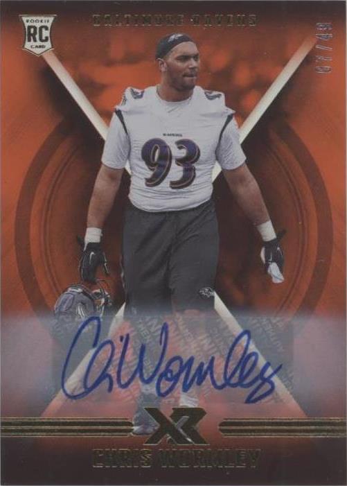 2017 Panini XR - Rookies Orange Autographs #158 Chris Wormley /49 (AU ...