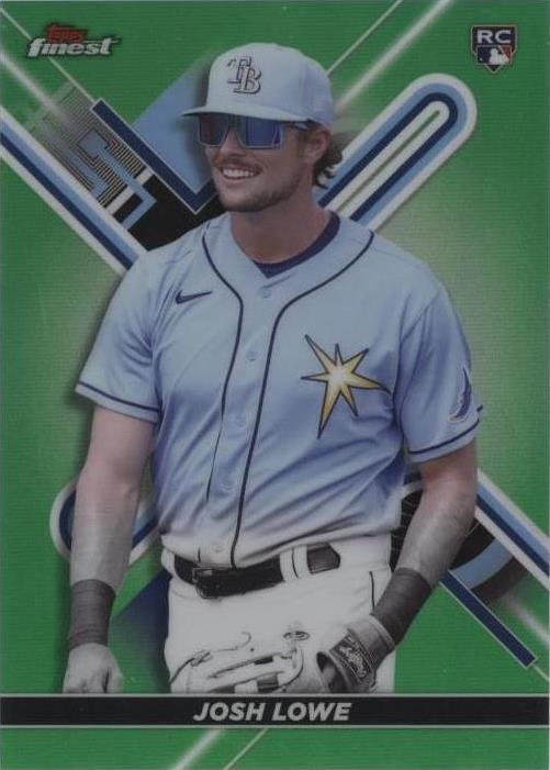 2022 Topps Finest - Green Refractor #5 Josh Lowe /99 (RC) for sale ...