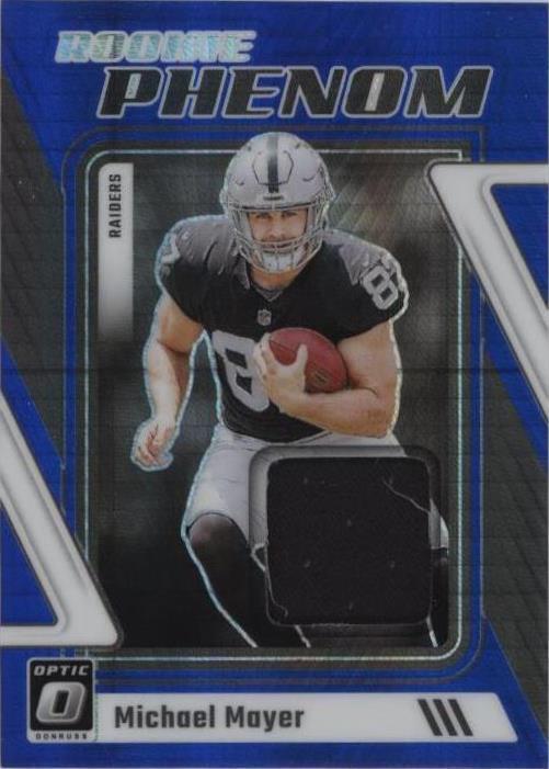 2023 Panini Donruss Optic - Rookie Phenoms Michael Mayer #RP-MMA Blue Hyper Prizm (MEM, RC) for ...