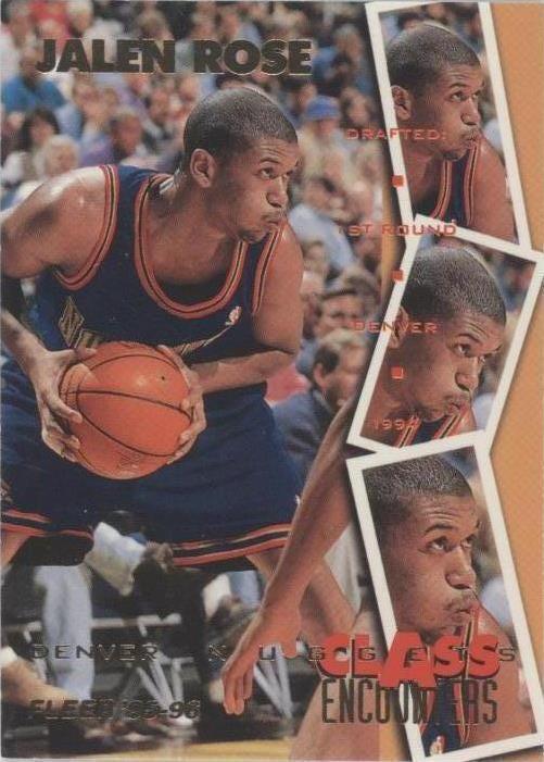 1995-96 Fleer - Class Encounters Jalen Rose #17 for sale online | eBay