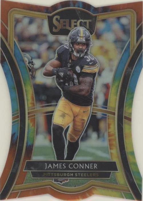 2019 Panini Select - Premier Level Die-Cut Tie-Dye Prizm #170 James ...