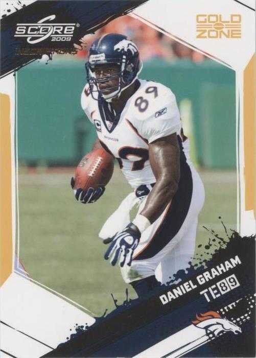 2009 Score Inscriptions - Daniel Graham #87 Gold Zone /50 for sale ...