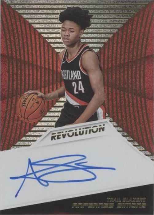 2018-19 Panini Revolution - Rookie Autographs #RA-ASM Anfernee Simons ...