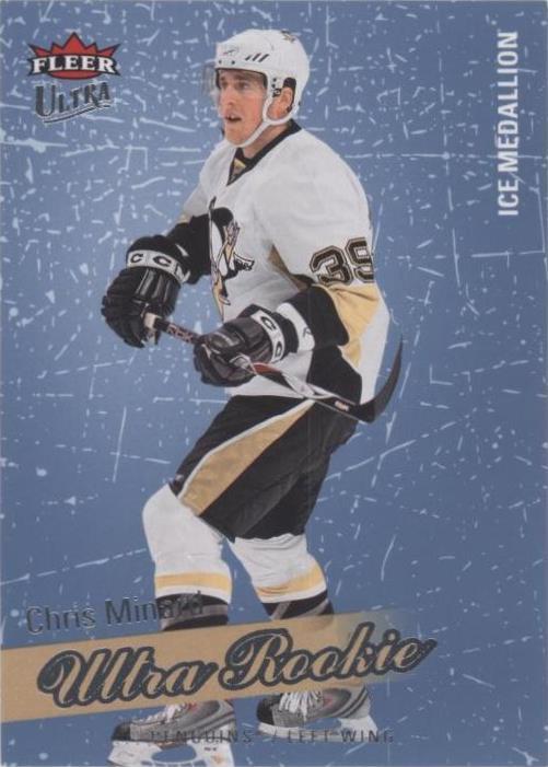2008-09 Fleer Ultra - Ultra Rookie Ice Medallion #248 Chris Minard /100 ...
