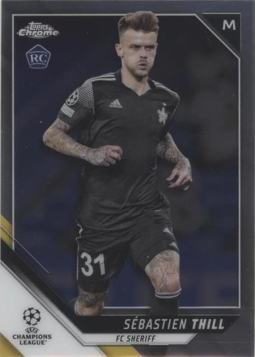 2021-22 Topps Chrome UCL - #162 Sebastien Thill (RC) for sale online | eBay