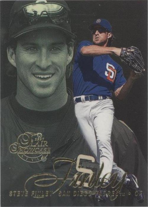 1997 Flair Showcase - Steve Finley #96 Row 2 for sale online | eBay