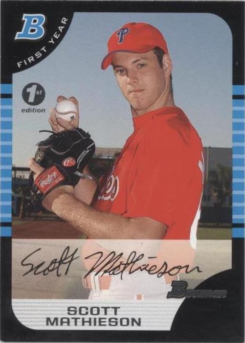 2005 Bowman - First Year 1st Edition #201 Scott Mathieson (RC) for sale ...