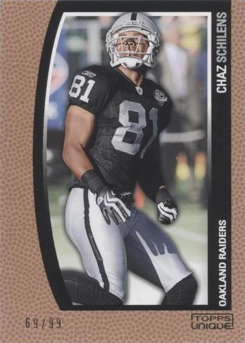 2009 Topps Unique - Bronze Select #48 Chaz Schilens /99 for sale online ...