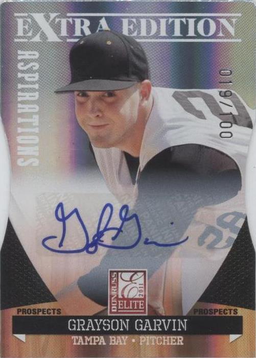 2011 Donruss Elite Extra Edition - Prospects Grayson Garvin #53 ...