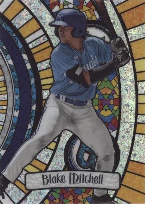 2023 Bowman Draft - Bowman Glass Blake Mitchell #BGA-6 Mini-Diamond ...