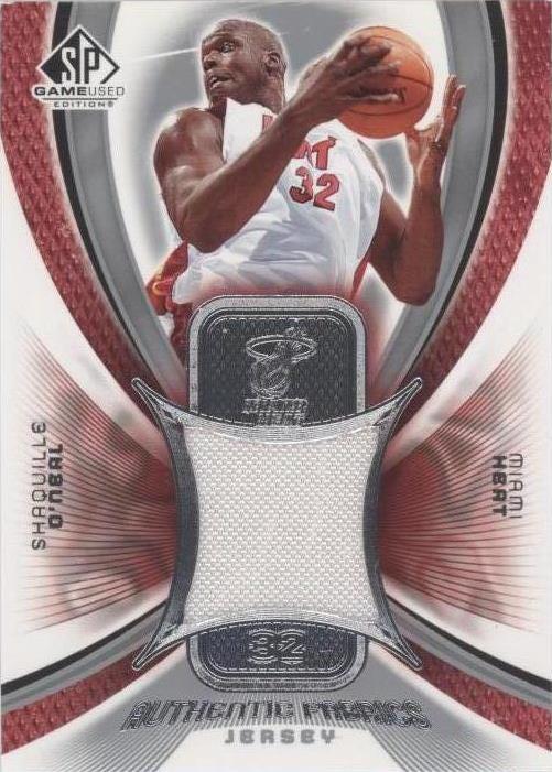 2005-06 SP Game Used Edition - Authentic Fabrics #AF-SO Shaquille O'Neal (MEM) for sale online ...