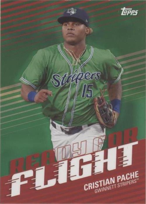 2020 Topps Pro Debut - Ready for Flight Cristian Pache #RFF-CP Green ...