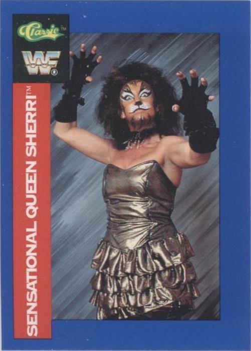 1991 Classic WWF Superstars - Sherri Martel #56 for sale online | eBay