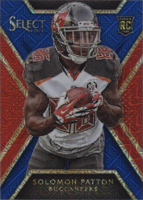 2014 Panini Select - Rookies Blue Mojo Prizm #182 Solomon Patton /25 ...