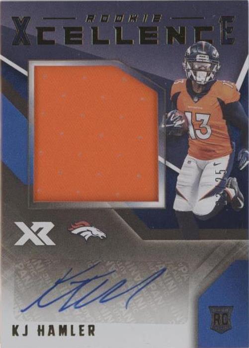 2020 Panini XR - Rookie Xcellence Autograph Swatches Blue #RXC-KJ KJ ...