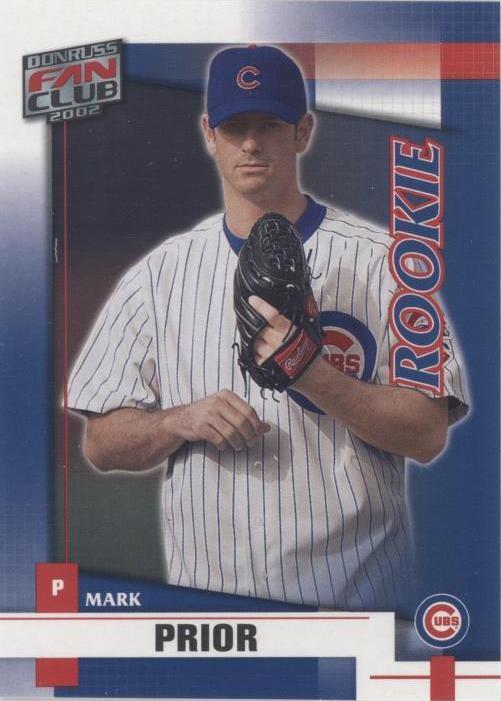 2002 Donruss Fan Club - Rookie #210 Mark Prior for sale online | eBay