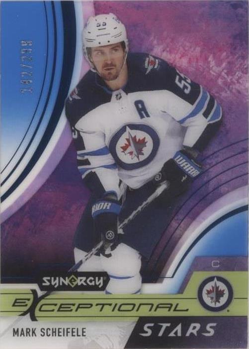 2021-22 Upper Deck Synergy - Exceptional Stars Blue #ES-MA Mark Scheifele /299 for sale online ...