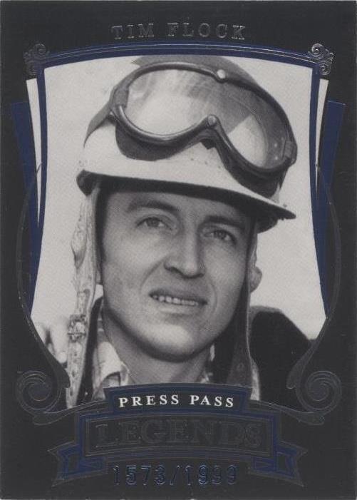 2006 Press Pass Legends - Tim Flock #B1 Blue /1999 for sale online | eBay