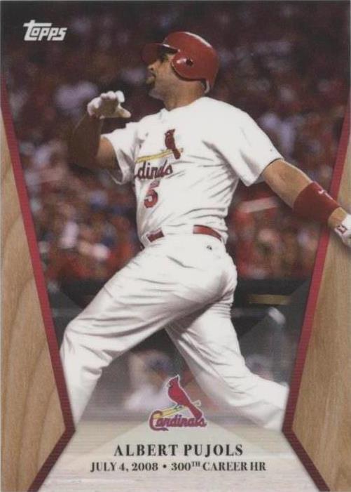 2017 Topps On Demand 600 HR Club - Albert Pujols #3 300th HR /1632 for ...
