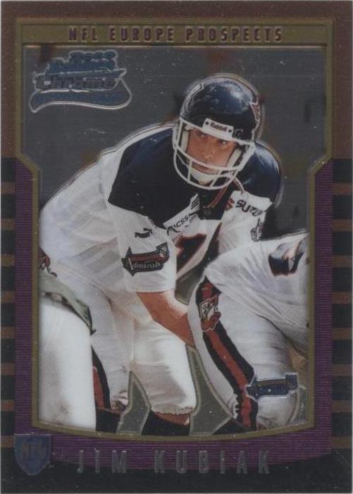 2000 Bowman Chrome - NFL Europe Prospects #154 Jim Kubiak (RC) for sale ...