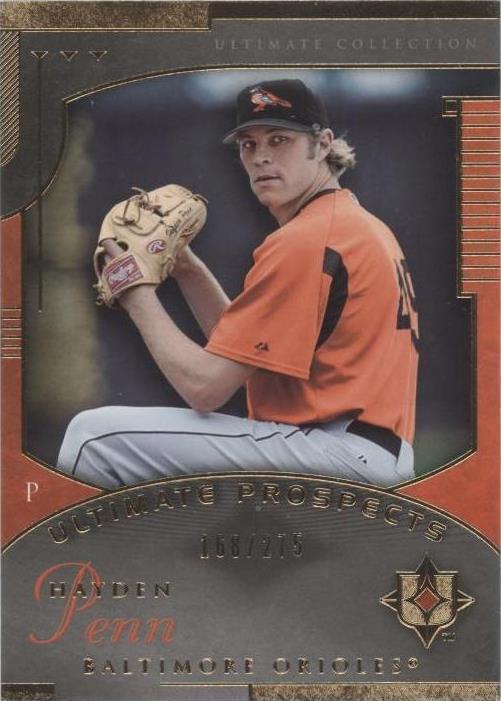 2005 Ultimate Collection - Ultimate Prospects Hayden Penn #220 /275 (RC ...