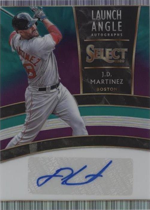 2020 Panini Select - Launch Angle Autographs Tri-Color Prizm #LAA-JM J ...