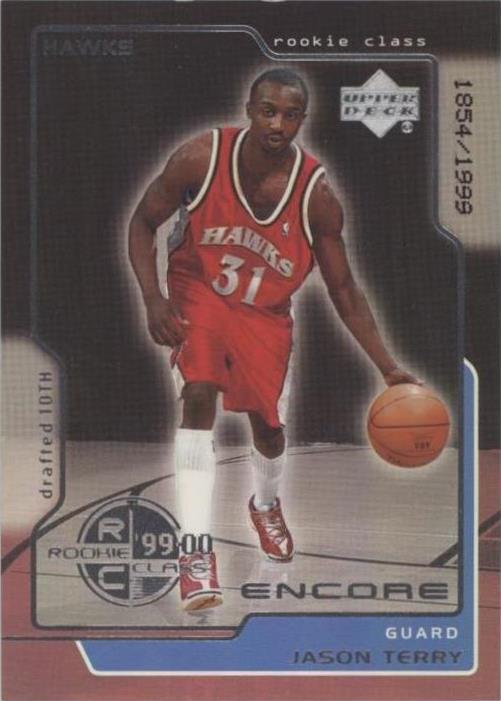 1999-00 Upper Deck Encore - Rookie Class #100 Jason Terry /1999 (RC ...