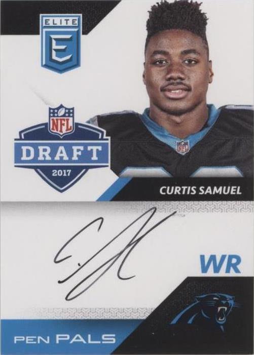 2017 Donruss Elite - Pen Pals Curtis Samuel #PP-CS (AU, RC) for sale ...