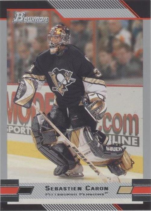 2003-04 Bowman Draft Picks - #37 Sebastien Caron for sale online | eBay