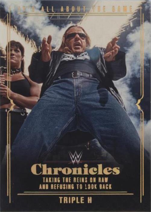 2022 Panini Chronicles WWE - It's All About The Game #HHH-12 Triple H ...