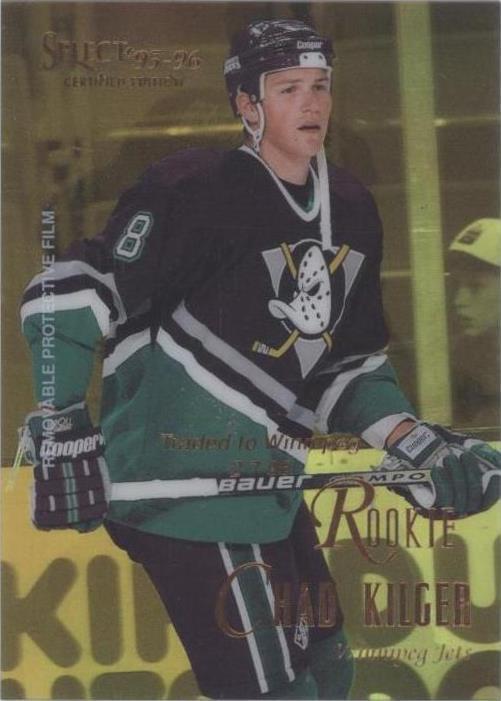 1995-96 Select Certified Edition - Chad Kilger #116 Mirror Gold (RC ...