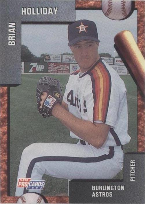 1992 Fleer ProCards Minor League - Brian Holliday #538 (RC) for sale ...