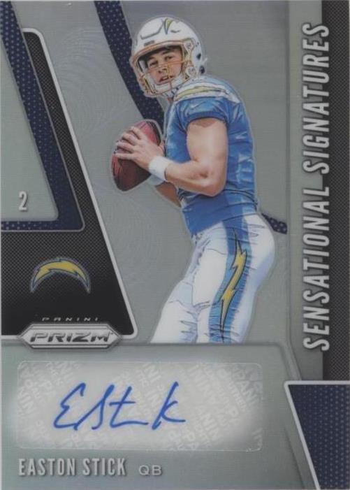 2019 Panini Prizm - Sensational Signatures #SE-EAS Easton Stick (AU, RC ...