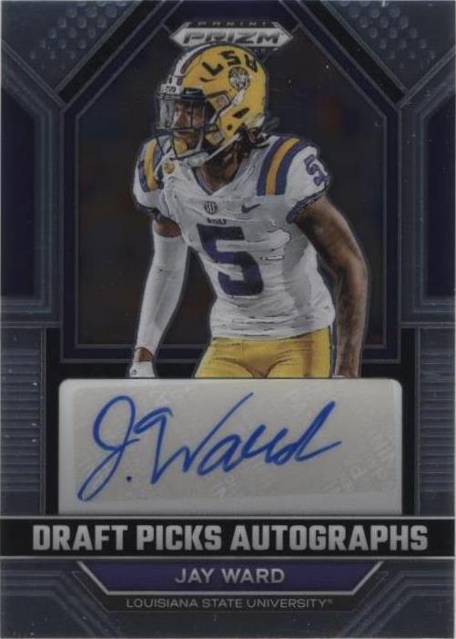 2023 Panini Prizm Draft Picks - Draft Picks Autographs Jay Ward #DPA ...