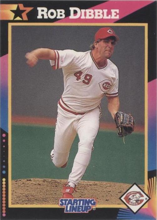 1992 Starting Lineup Cards - Rob Dibble for sale online | eBay